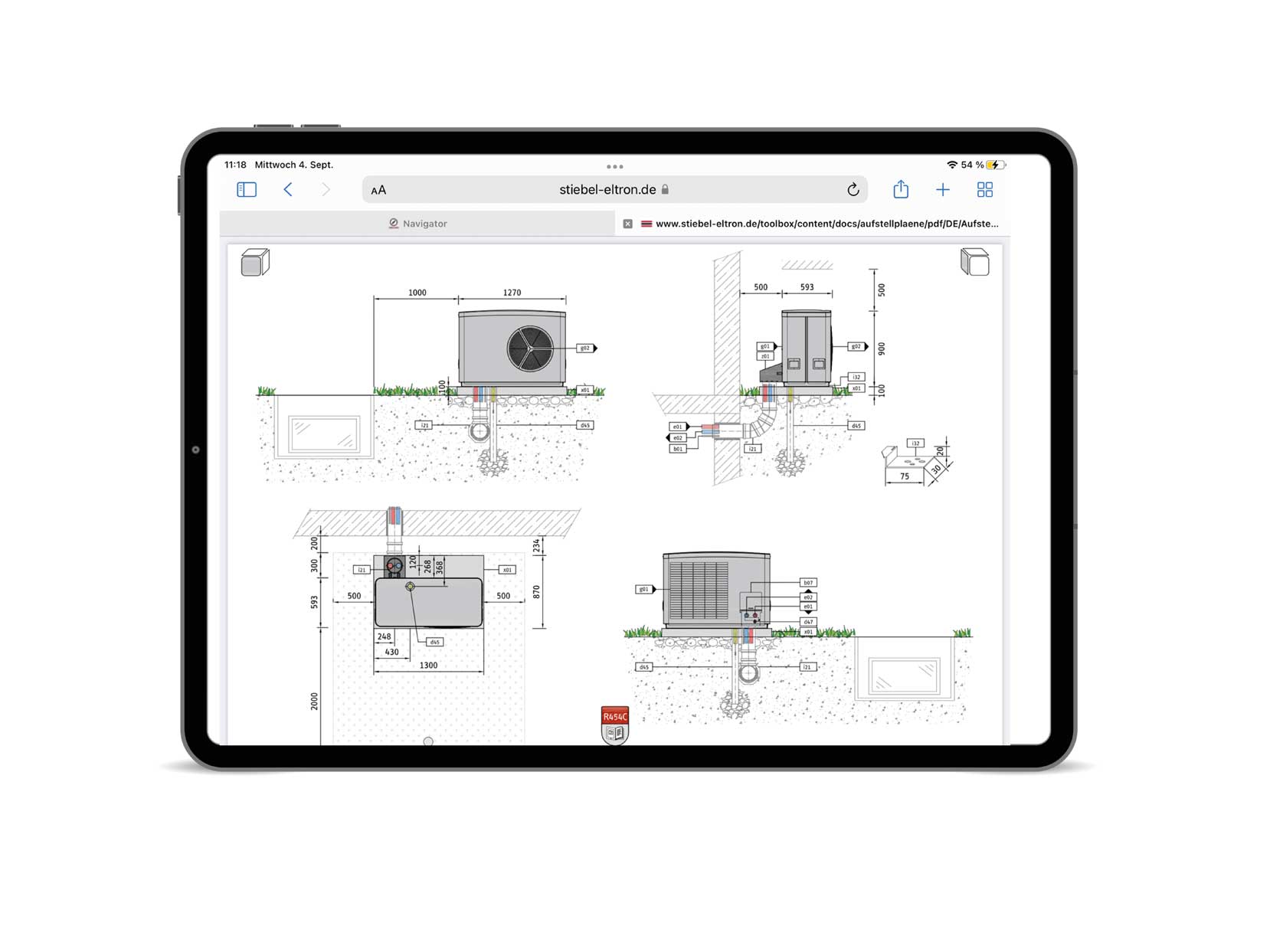 Wärmepumpe planen - Fachkunden-Portal STIEBEL ELTRON